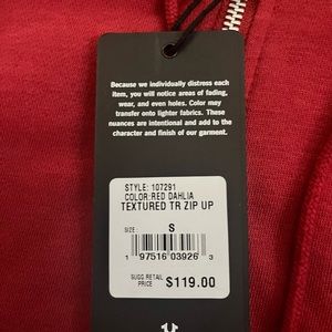 True Religion | Jackets & Coats | Red True Religion Hoodie | Poshmark